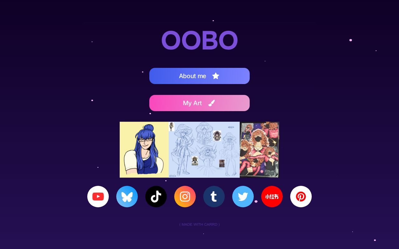 OOBO profile card